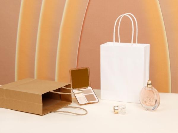 Quality Reusable Take Away Twisted Handle Paper Bags Fast Food Brown Kraft Paper Gift Bag for sale