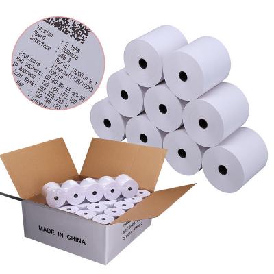 China Factory Supply Thermal Receipt Paper Roll BPA Free 57x40mm for Cash Register Machines for sale
