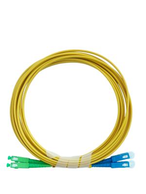 Китай Внутренний Zipcord Волоконно-оптический кабель Одномодный OFNR 2,0 мм Огнеупорный продается