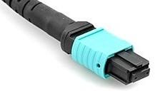 Cina 24 Fibra OM3 MTP® Fibra ottica Cable tronco femminile OM3 Multimode 3m LSZH in vendita