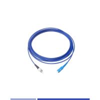 Quality Singlemode Armored Fiber Optic Patch Cord Simplex 3m LSZH SC To FC Patch Cord for sale