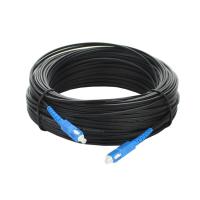Quality Singlemode FTTH Drop Patch Cord SC UPC G657A1 Simplex LSZH 3m High Strength for sale