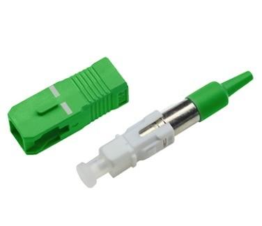 China SC/APC Fiber Optic Connector Singlemode Simplex 0.9mm boot for sale