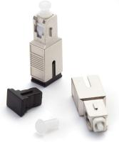 China SC UPC Fixed Single Mode Attenuator 10dB with 1260-1620nm Wavelength and 500 Cycle Durability for sale