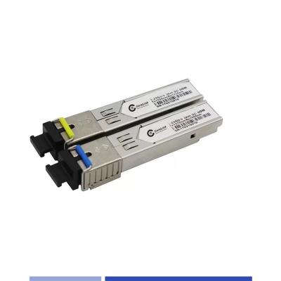 Cina BIDI SFP Module Transceiver 1.25G Singlemode 1550nm-TX/1310nm-RX SMF SC Simplex 20KM in vendita