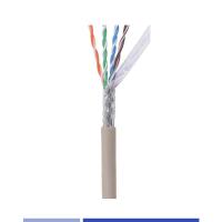 China Gorelink S/FTP Cat6 Network Cable 23AWG Solid Copper 305M Grey PVC Jacket for 1G Ethernet for sale