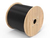 china 6 Fiber Outdoor Flat Drop Fiber Optic Cable 9/125 G657A1 LSZH Lightweight