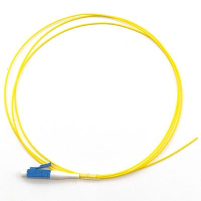 China LC APC Fibre Optic Pigtail Singlemode OS2 9/125um LSZH 1m High Precision for sale
