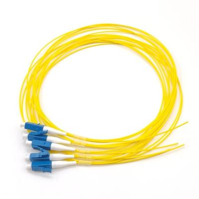 China LC APC Fibre Optic Pigtail Singlemode OS2 9/125um LSZH 1m High Precision for sale