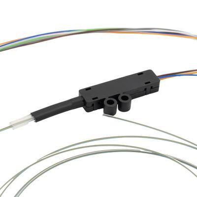 China 6 Fibers Fiber Ribbon Pigtail Ribbon Fiber Pigtail Fanout Kits  Singlemode SC UPC LSZH 1m for sale