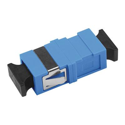 Quality Fiber Optic Adapter Singlemode SC/UPC Simplex Optical Coupler without flange for sale