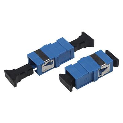 Quality Fiber Optic Adapter Singlemode SC/UPC Simplex Optical Coupler without flange for sale