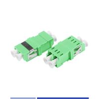 China LC UPC Duplex Fiber Optic Adapter Singlemode 0.3dB Insertion Loss 1000 Cycle Durability for sale