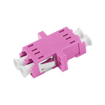 Cina OM4 LC UPC Duplex Connector ad alta efficienza versatile con flange magenta in vendita