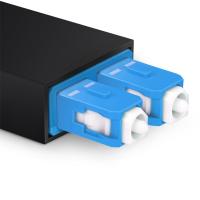 China SC Fiber Loopback Adapter Singlemode Dustproof For Telecommunication Networks for sale
