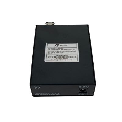 Cina Convertisore di fibre multimediali 10/100/1000Mbps Single-mode SMF 1310nm Dual SFP Slot 20KM in vendita