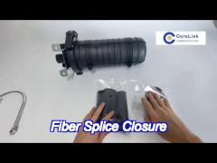 24 core dome fiber optic splice closure fiber dome enclosure uv proof