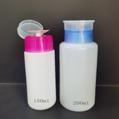 China Makeup Remover Bottle HDPE Plastic Nail Washing Bottle120/150/200/300/500ml à venda