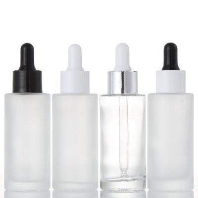 China 20ml 50ml Glass Dropper Bottle Essential Oil Container Customizable Volume for sale