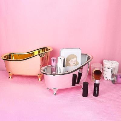 China Plastic Colored Empty Makeup Containers Mini Bathtubs for Gift Baskets Customizable Volume PP for sale