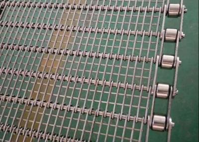 Chine Bande de conveyeur de lien d'oeil d'acier inoxydable pour le refroidissement danois de pâtisserie de croissant à vendre