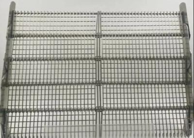 China 1m Width Sus201 Eye Link Conveyor Belt For Rubber And Plastic Products for sale
