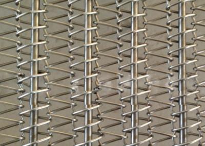 Cina Nastro trasportatore in rete metallica con trasmissione a catena in acciaio inossidabile 304 in vendita