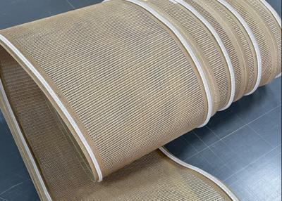 Cina Maglia di fibra di vetro resistente al calore Ptfe cinture trasportatrici Buona permeabilità all'aria Non aderente in vendita