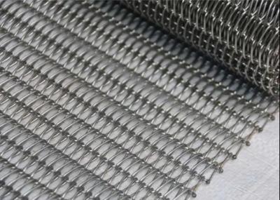 China Salt Washing Balanced Weave Conveyor Belts 316l Stainless Steel for sale