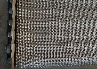China SUS310 Herringbone Conveyor Belt For Metal Heat Treatment No Deformation for sale