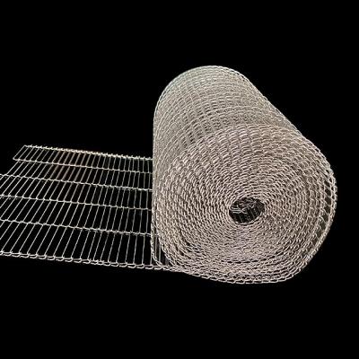 Cina Resistenza al calore piana del nastro trasportatore di Flex Stainless Steel Wire Mesh per industria alimentare in vendita