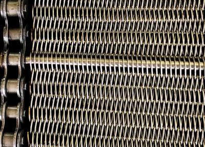 Cina Cavo a catena Mesh Food Grade di acciaio inossidabile del nastro trasportatore 304 di anti corrosione in vendita