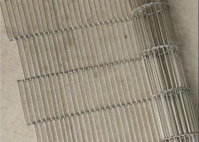 Cina Cintura di trasporto piatta flessibile a maglia di filo resistente 304 acciaio inossidabile in vendita