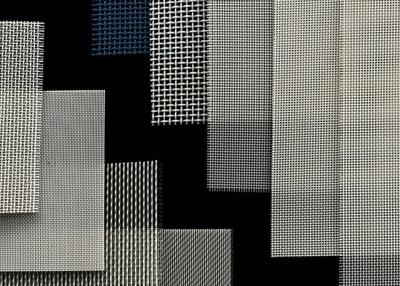 China Blue White Polyester Mesh Belt Plain Weave Square Hole For Paper Machine for sale