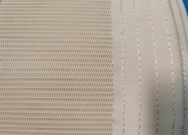 Middle Loop Polyester Spiral Fabric With Side Cloth 45mm With Both Edges