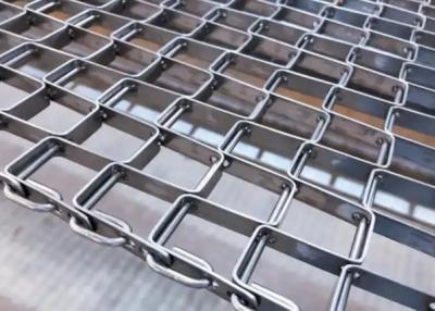 중국 무거운 부하 SS 316 꿀집 평면 철망 컨베이어 벨트 판매용