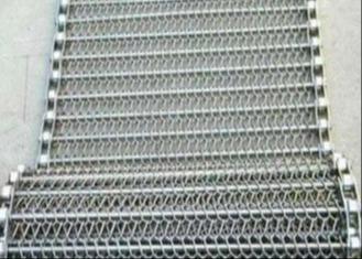 Cina Cintura di trasporto in acciaio inossidabile SS304 a legame a catena a spirale con maglia di filo per le esigenze di trasporto alimentare in vendita