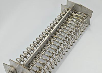 China Stainless Steel 304 316 50cm Width 10m 20m Length High Temperature Food Grade Woven Metal Conveyor Belt Wire Mesh for sale