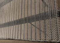 China 201 Stainless Steel Drying Chain Link Conveyor Belt 1mm-8mm Spiral Diameter Large Open Area for sale