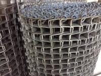 China Bread Baking Oven Flat Wire Mesh Belt Custom 316SS 25.4x12.7mm Good Breathability for sale