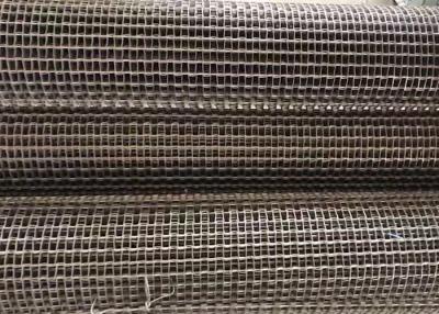 China Stainless Flat Wire Mesh Belt , Honeycomb Conveyor Belt For Bread Baking for sale