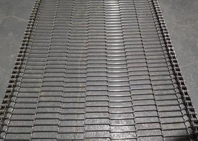 Cina Alimento che raffredda il passo piano di acciaio inossidabile Flex Conveyor Belt 7mm in vendita