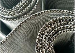 China Stainless Durable Compound Balanced Steel Mesh Conveyor Belt for sale