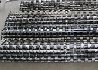 China 304 Stainless Steel Metal Honeycomb Conveyor Belt For Bread Production Systems for sale