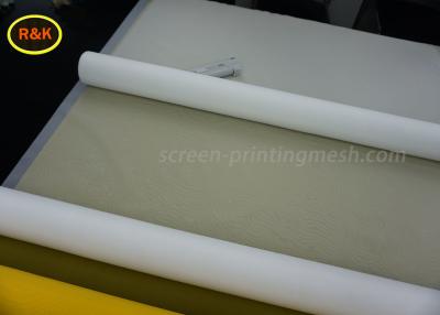 China Tela 100% de nylon do poliéster 300 que imprime Mesh Monofilament White/cor amarela/vermelha à venda