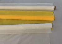 China Plain Weave Polyester Monofilament Silk Screen Mesh Roll 7T-165T 20-50m Length for sale