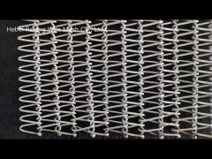 Balanced weave spiral mesh belt