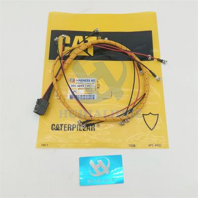 중국 발굴기 예비 부품 새 305-4893 3054893 CAT 320D E320D 발굴기 C6.4 엔진에 대한 주입기 와이어 하번 판매용