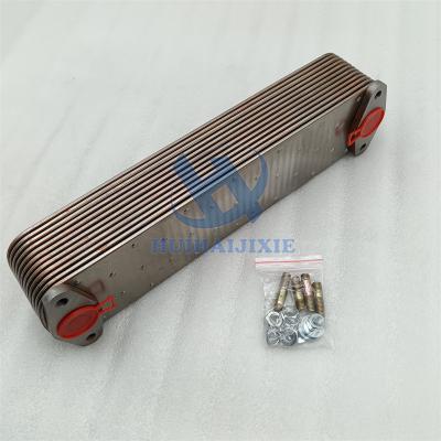 China 6212-61-2111 6212-61-2110 6D140 エンジン12PCS オイルクーラーエレメントのためのラジエーターエレメントコア 6212612111 6212612110 for sale