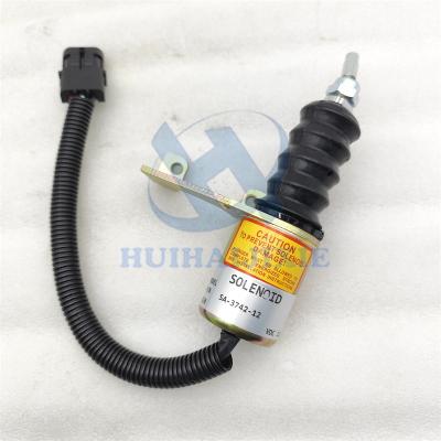 Китай 12В электродинамический клапан отключения топлива SA-3742-12 3932017 для Cummins Bosch Deutz продается